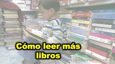 Cómo leer más libros
